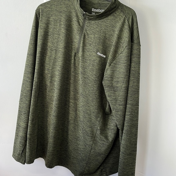 Reebok | Jackets & Coats | Reebok Quarter Zip Size Xxl | Poshmark